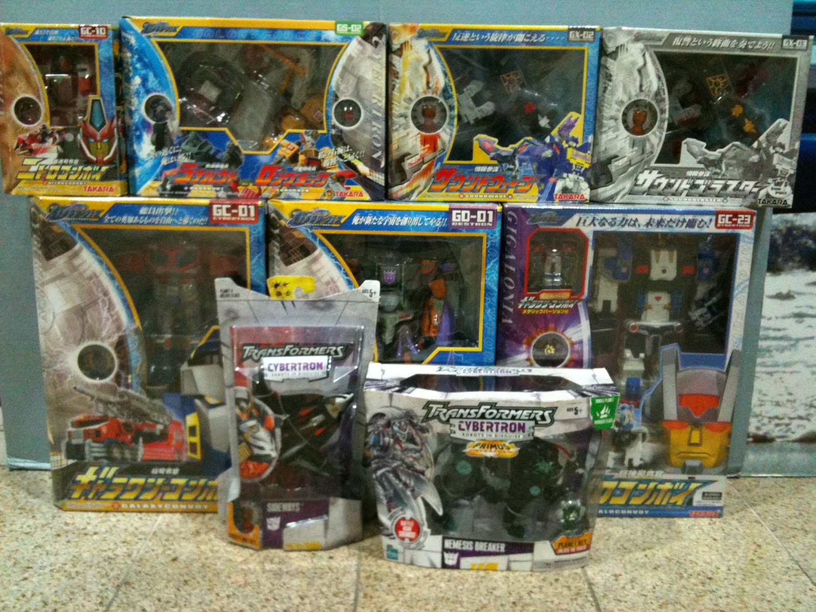 FTC: Consignment of Transformers Galaxy Force Products by TAKARATOMY ...